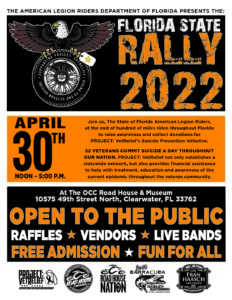 22 Unity Rally Flyer Original Logo | Florida American Legion