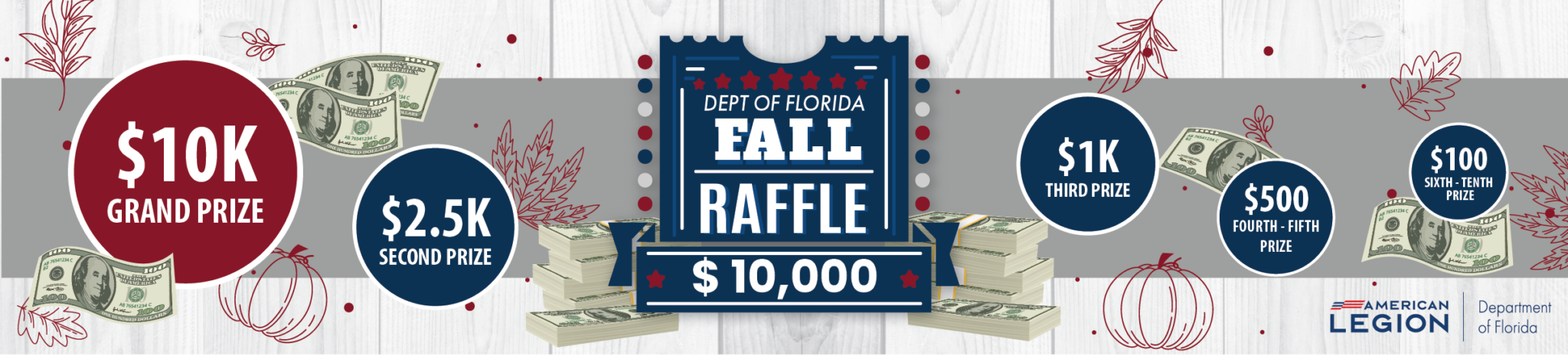 Fall Raffle | Florida American Legion