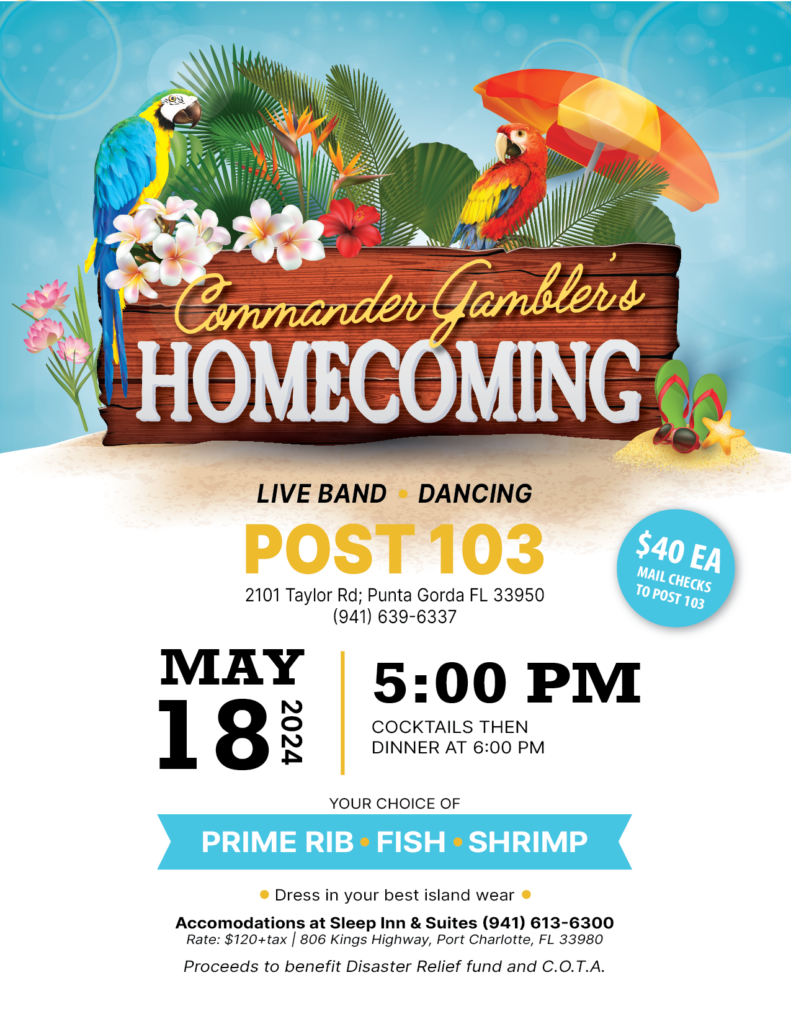Homecoming Flyer-01 | Florida American Legion