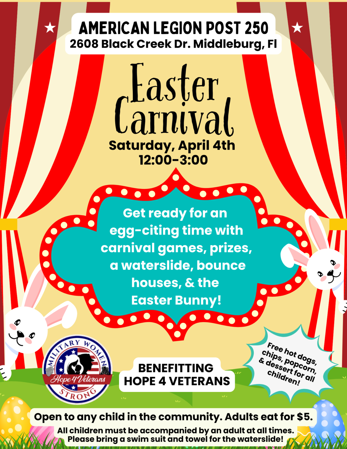 Post 250: Easter Carnival | Florida American Legion